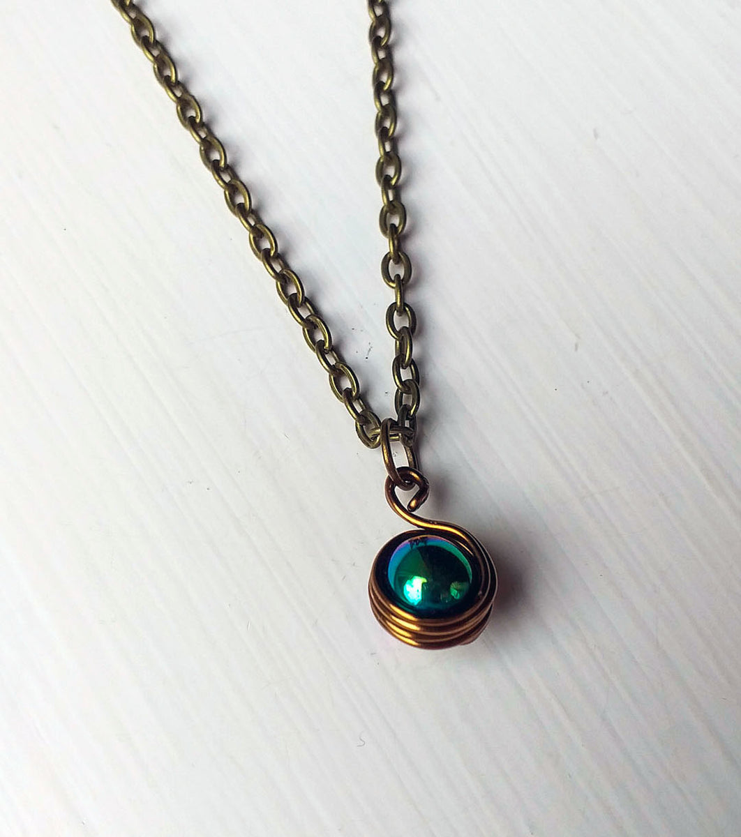Necklace - Bronze and Hematite Gemstone Pendant – Sunderland Museum